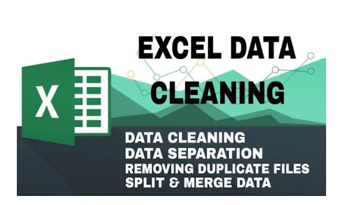 Clean, format, and organize your excel data by Pateljatink | Fiverr