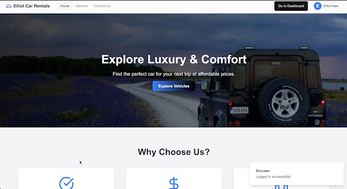 Build a custom website or fullstack web application by Elliot_awe | Fiverr