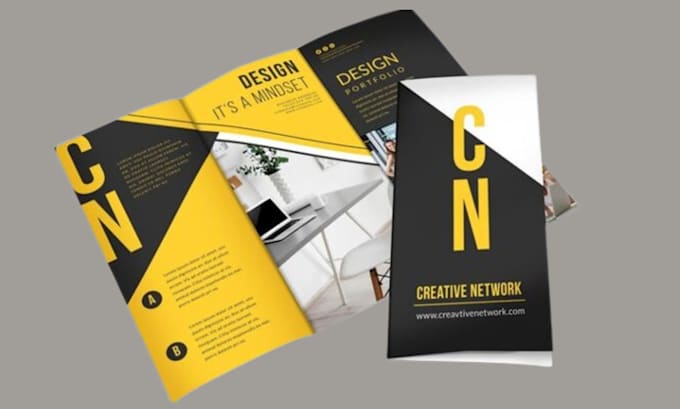 Design tri fold brochures, pitch decks, infographics and presentations ...