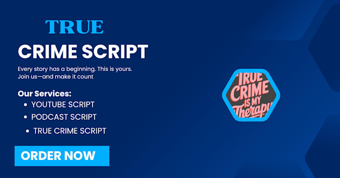 Research and write your true crime script by Michelle_behan | Fiverr