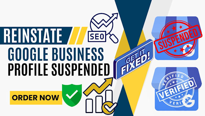 Reinstate google my business profile suspended gmb profile verification by Ellieavamia | Fiverr