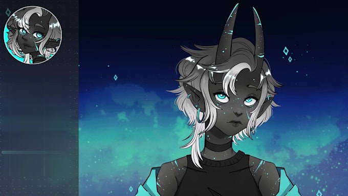 Rig high quality live2d vtuber model pngtuber 2d vtuber streaming ...