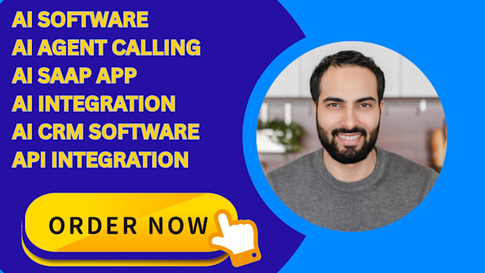 Be your ai chatbot, ai software developer, ai saap app, ai mobile, ai agent, crm by Dev_gwath ...