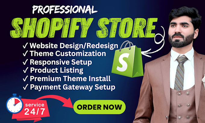 Create and customize your shopify website in cheap and affordable fee by Global_ecom_hub | Fiverr