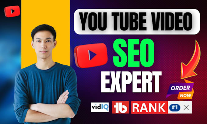 Do best youtube video seo expert title, description, tag optimizing for channel by Wordpress ...
