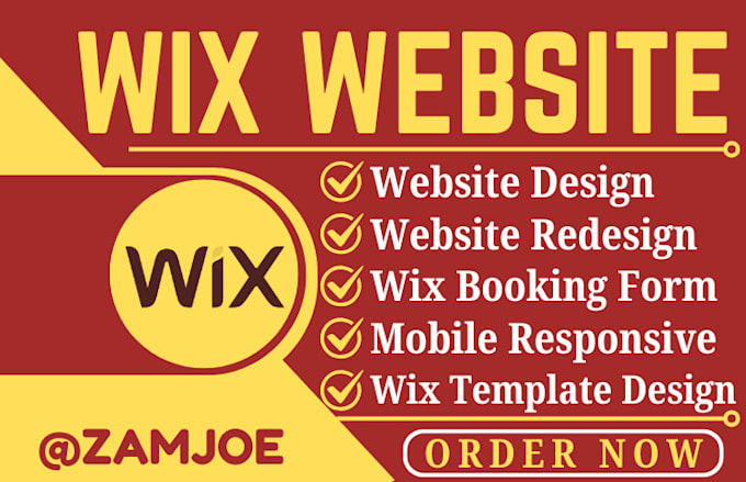Redesign wix booking website wix educational website template design by ...