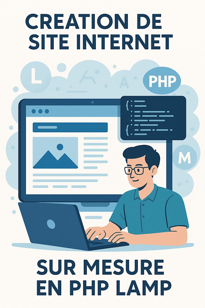 Je vais créer un site web sur mesure en php avec la stack lamp by Esquimen | Fiverr