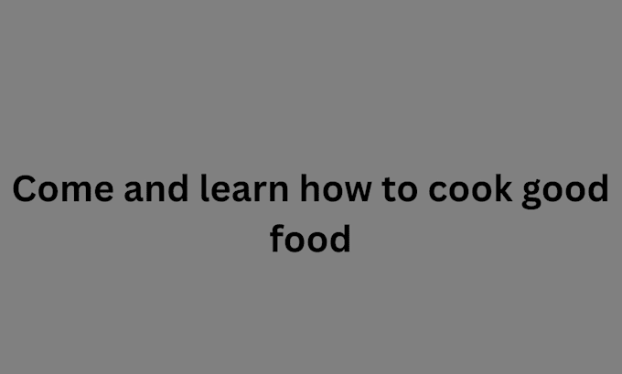 Teach you how to cook good food by Kate_rita01 | Fiverr