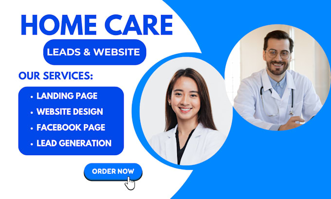 Build a professional home care website by Francoisecain | Fiverr