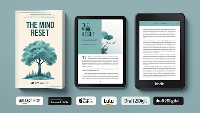 Kindle book formatting and layout design, amazon kdp paperback printing ...