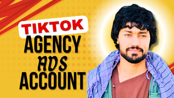 Create verified tiktok agency account, tiktok ads account by Pack_jerrod | Fiverr