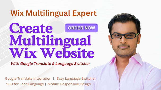 Create a multilingual wix website with google translate and language ...