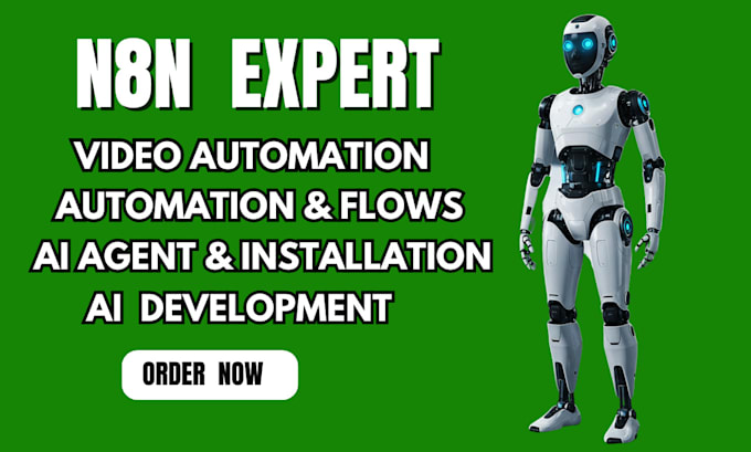 N8n automation ai automation n8n expert n8n integration n8n ai agent n8n by Leo_visuals | Fiverr