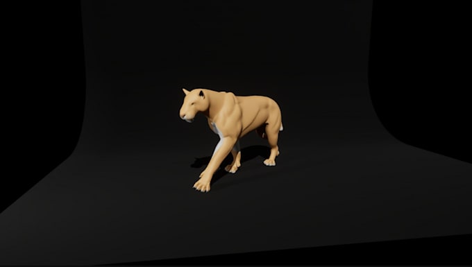 Detailed animal 3d model, fur, hair, xgen, rig, realistic texture, 3d ...