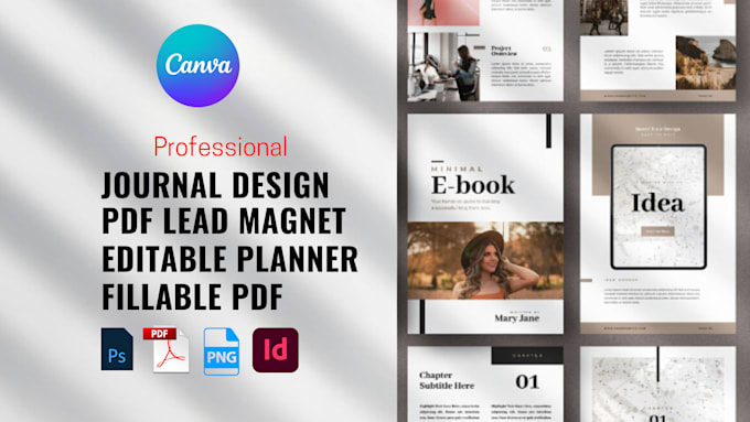 Create Fillable Pdf Form Lead Magnet Editable Planner Workbook Journal
