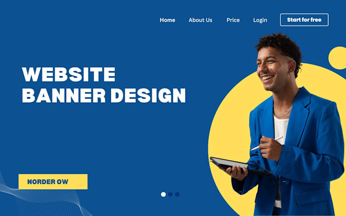 Design a professional website banner or header by Austin_leo241 | Fiverr