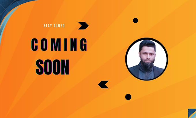 Professional coming soon and landing page design with countdown timer ...