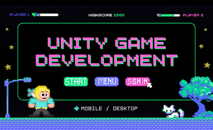 Build unity 2d game development 2d game unity game development mobile ...