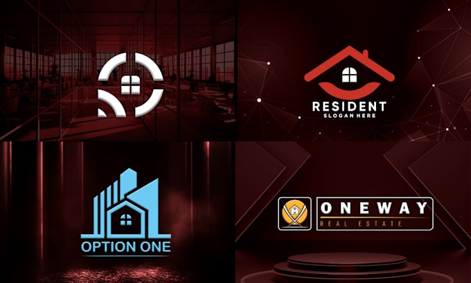 Create a modern and unique real estate logo for your brand by Alam ...