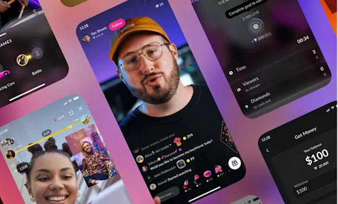 Develop live streaming app live streaming website video streaming app ...