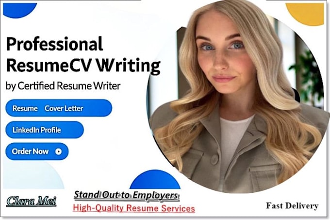 Write and upgrade your resume, cv, cover letter, linkedin by ...