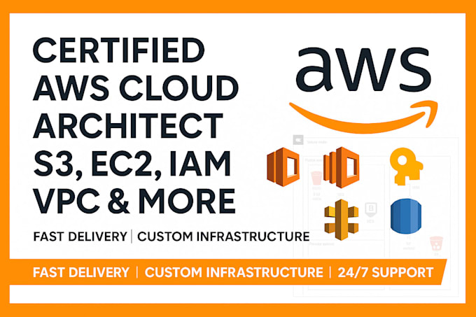 Your aws cloud architect for scalable ec2, s3, and vpc setup by Samiafarooq12 | Fiverr