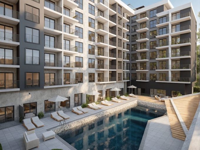 Create realistic 3d architectural renderings by Archsp | Fiverr