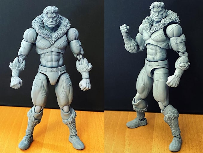 3d sculpting,sculpt 3d character,sculpt miniature,action figure resin ...