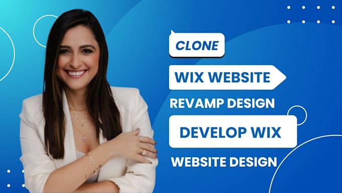 Design edit and clone wix website, using wix website by Adriana_herz | Fiverr