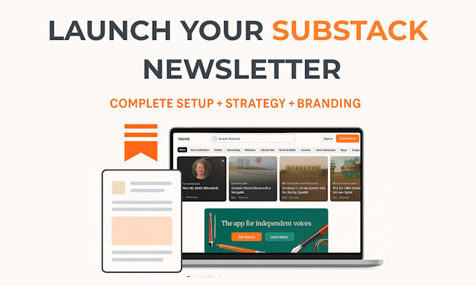 Setup your substack account and be your substack expert by Jai_srinivas ...