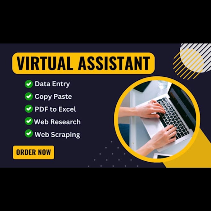 Be your virtual assistant for data entry related tasks by ...