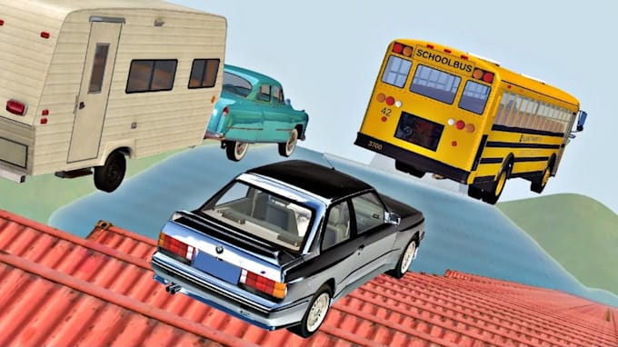 Create beamng drive video for youtube, fb, tiktok channels by ...