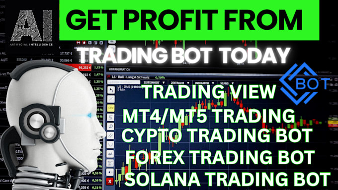 A profitable crypto forex trading bot, mt4 mt5, tradeview by Judecarine | Fiverr
