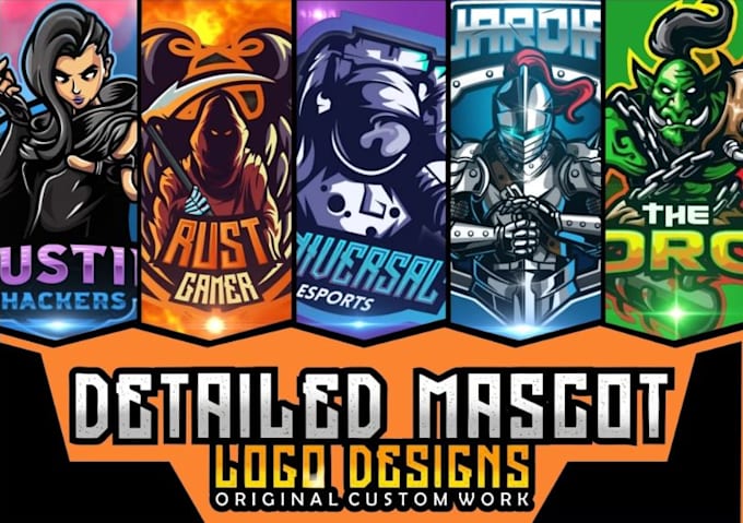 Design a unique sports, mascot, esports and gaming logo by Katie_moses ...