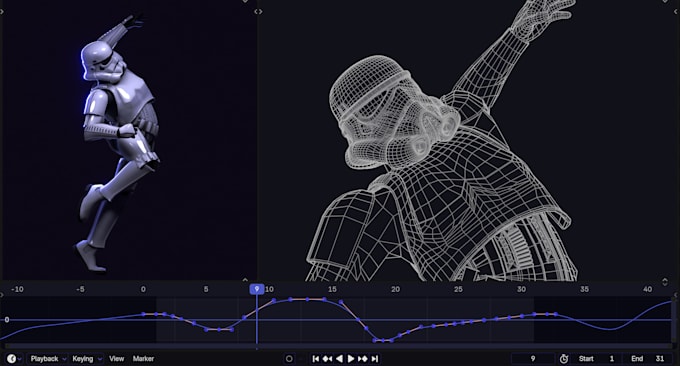 Animate professional 3d character animation for games by Cf_anim | Fiverr