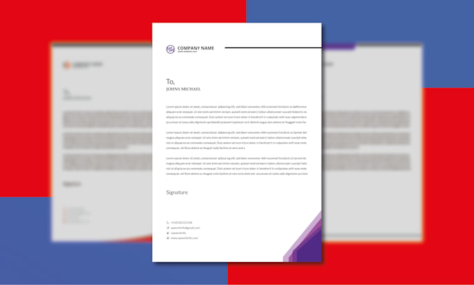 Crea un modello di intestazione in ms word modificabile per la tua attività