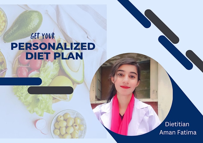 Create a custom meal plan for you by Nutriartist | Fiverr