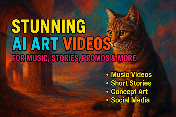 Animate your image into video, artwork and do a loop animation video by ...