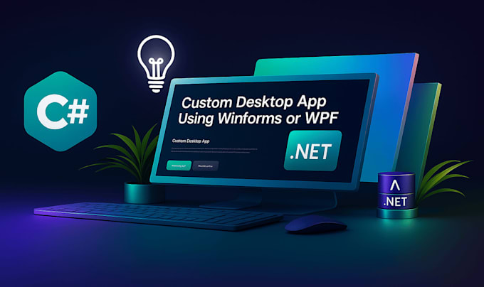 Create custom desktop applications using winforms or wpf by Abd_ul_rehman01 | Fiverr
