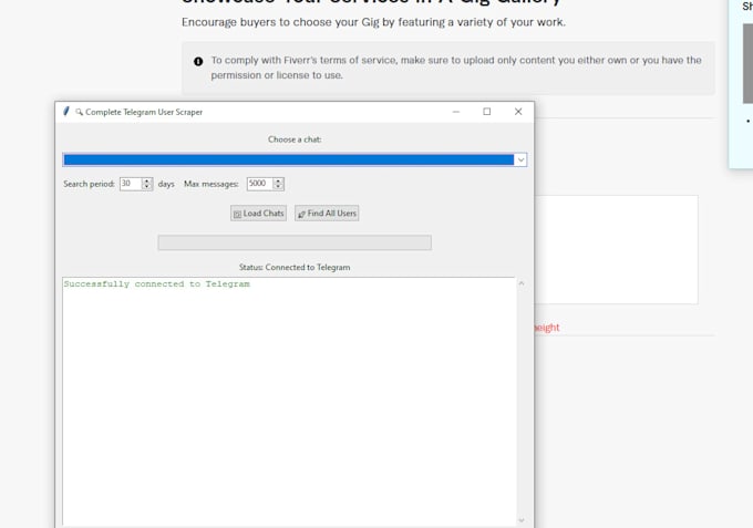 Python developer,scripts and bots by Vlasiks | Fiverr