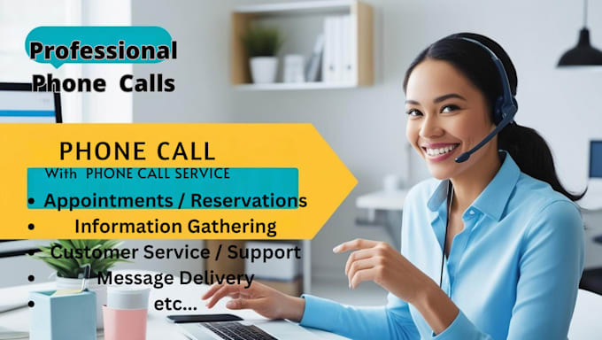 Professionally make all your phone calls by Tish_campbell | Fiverr