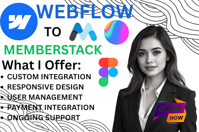 Build your webflow membership site with memberstack wordpress website by Bellasmith916 | Fiverr