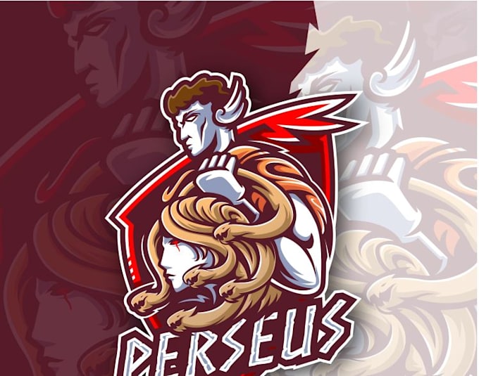 Do perseus medusa greece ancient esport logo design by Michael_luna ...