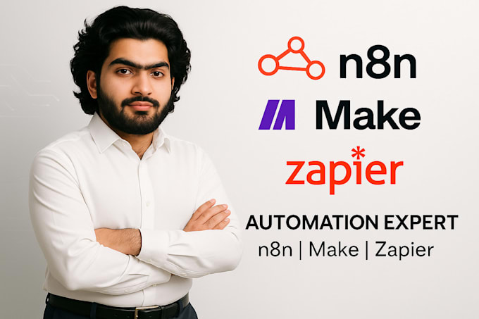 Automate your business with advanced zapier, make, and n8n integrations by Nitrola | Fiverr