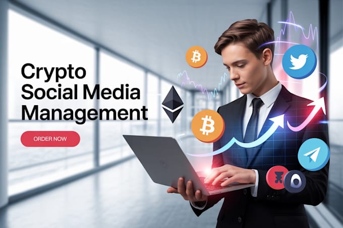 Be your web3 token nft crypto social media manager and content creator by Renry_nzm | Fiverr