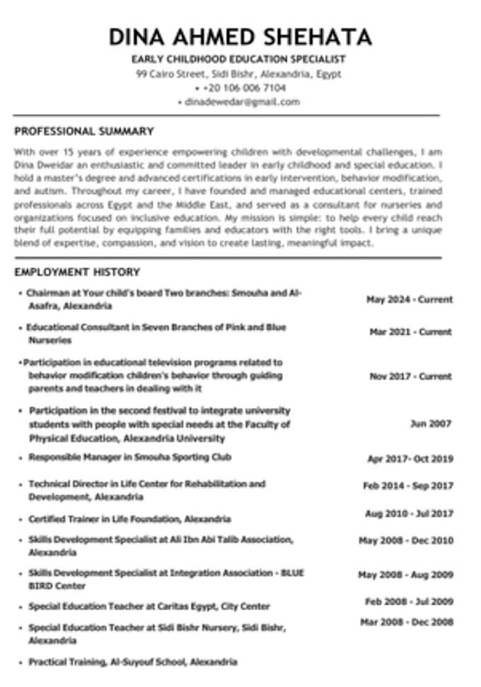 Create your job winning cv in 24 hours by Youssefgaber77 | Fiverr