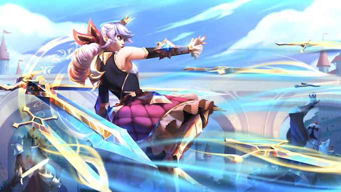 Paint a splash art style illustration by Saiora13 | Fiverr