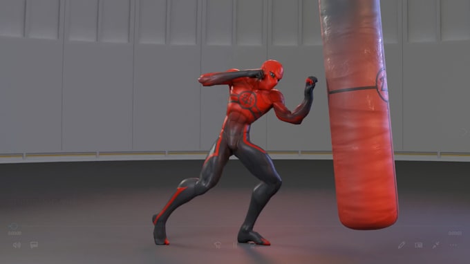Do 3d character animations videos for short films fighting scenes ...