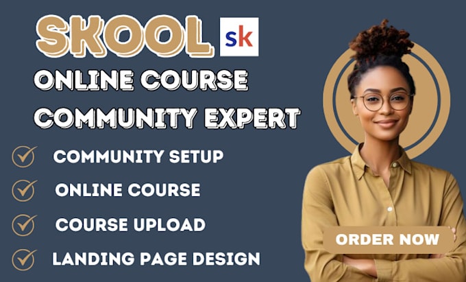 Be your skool management expert, skool community expert, community management by Onieve1 | Fiverr