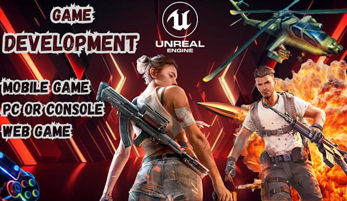Do unreal engine game development, develop unreal engine game, unreal engine 5 by Llollacy | Fiverr